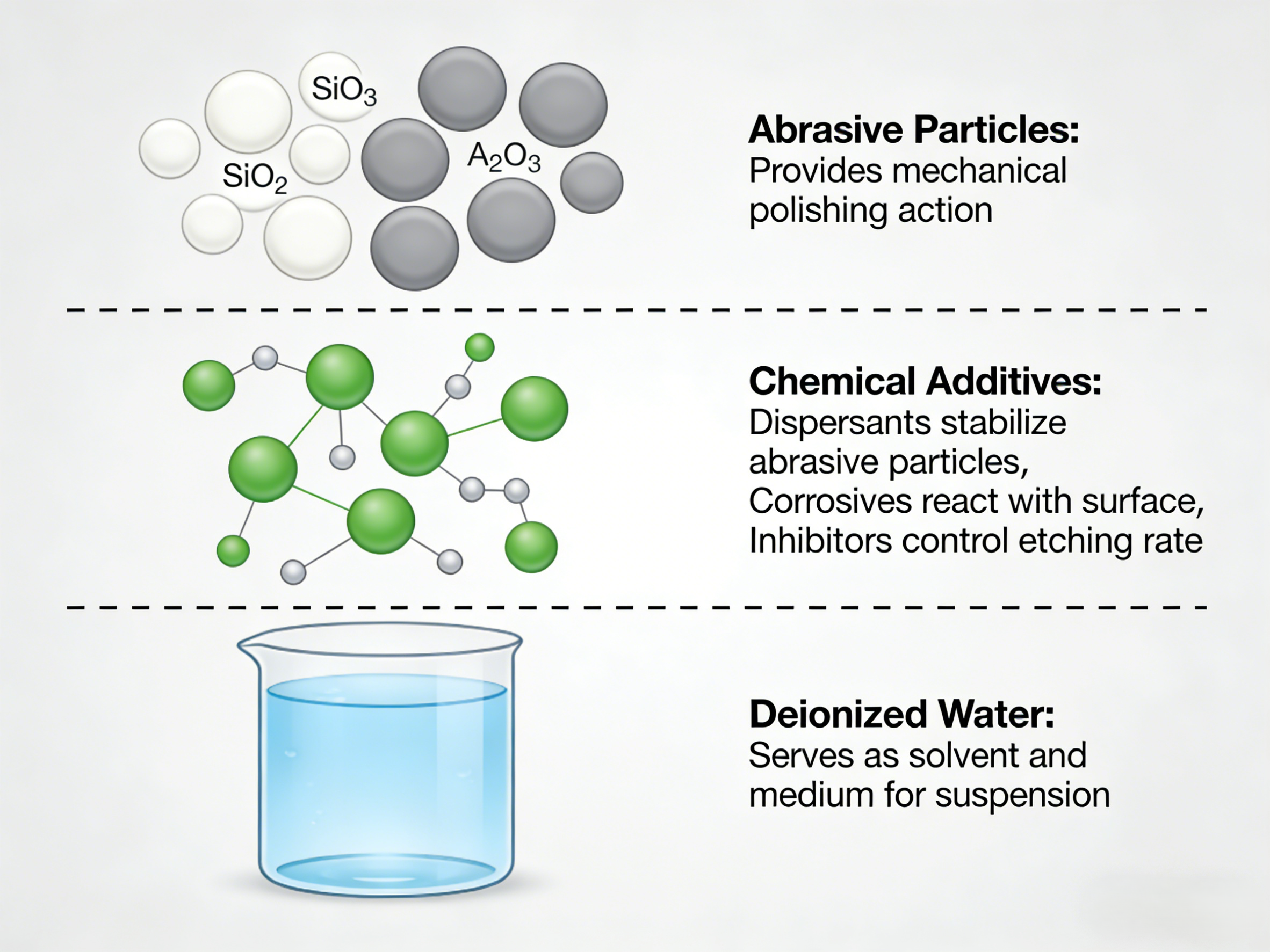 CMP Slurry Composition Explained – CMP Slurry, Polishing Pads & Dicing ...